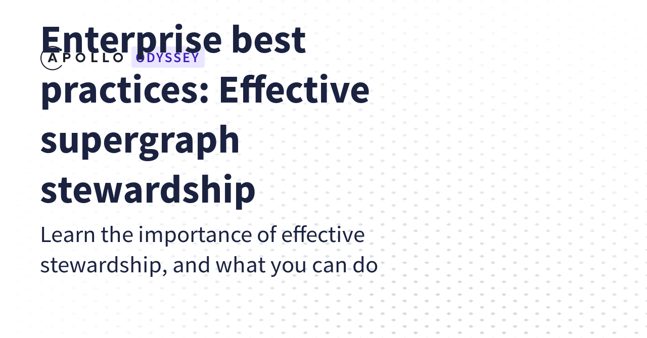 Effective Stewardship - GraphQL Tutorials Effective Stewardship - GraphQL Tutorials